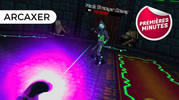 Arcaxer : Exploration du premier donjon sur Oculus Quest