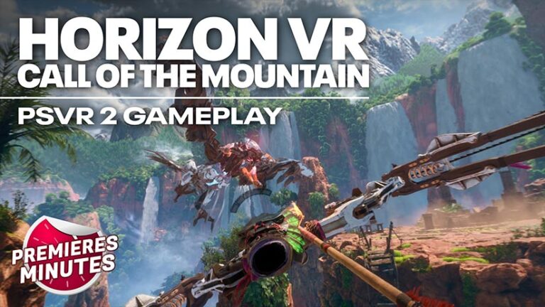 Horizon VR Call of the Moutain : Gameplay PSVR 2 - L'expérience ...