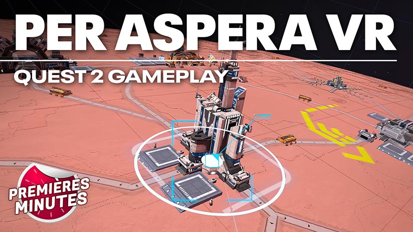 Per Aspera VR : Gameplay Meta Quest 2 - La colonisation de Mars, c'est ...