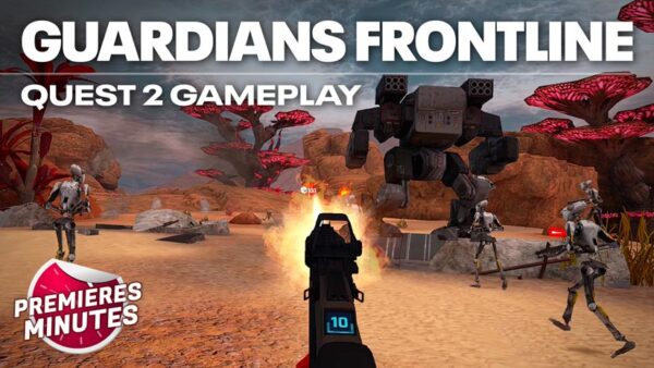 Guardians Frontline : Gameplay Quest 2 - Mélange explosif entre FPS et ...