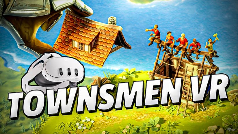 Townsmen VR - Meta Quest 3 Gameplay | First Minutes